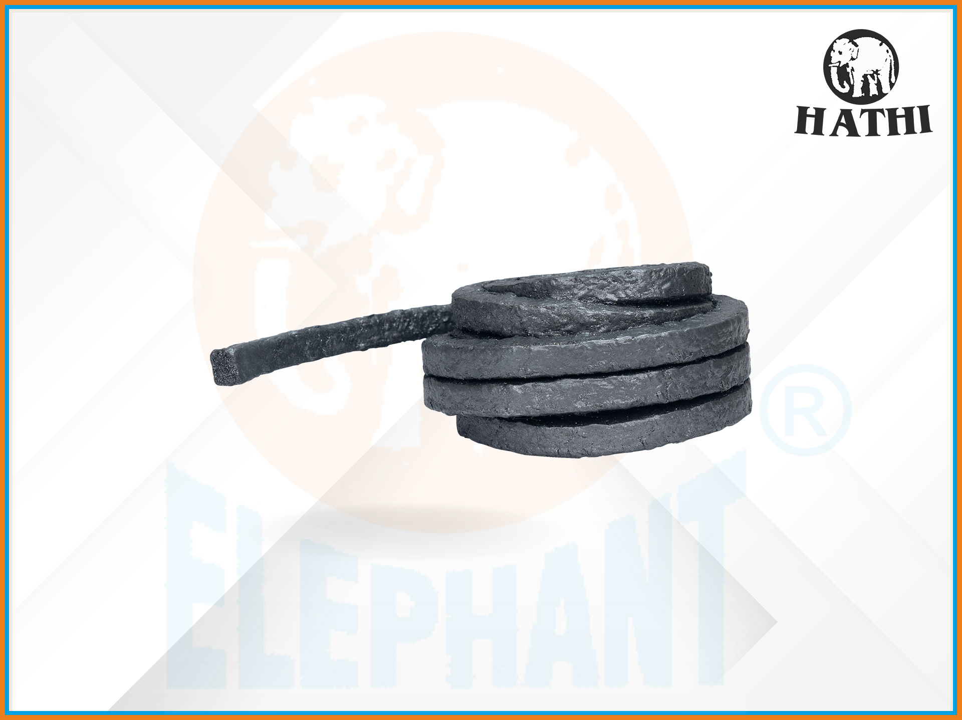Hathi Brand Graphite Gland Rope manufacturer in Ahmedabad